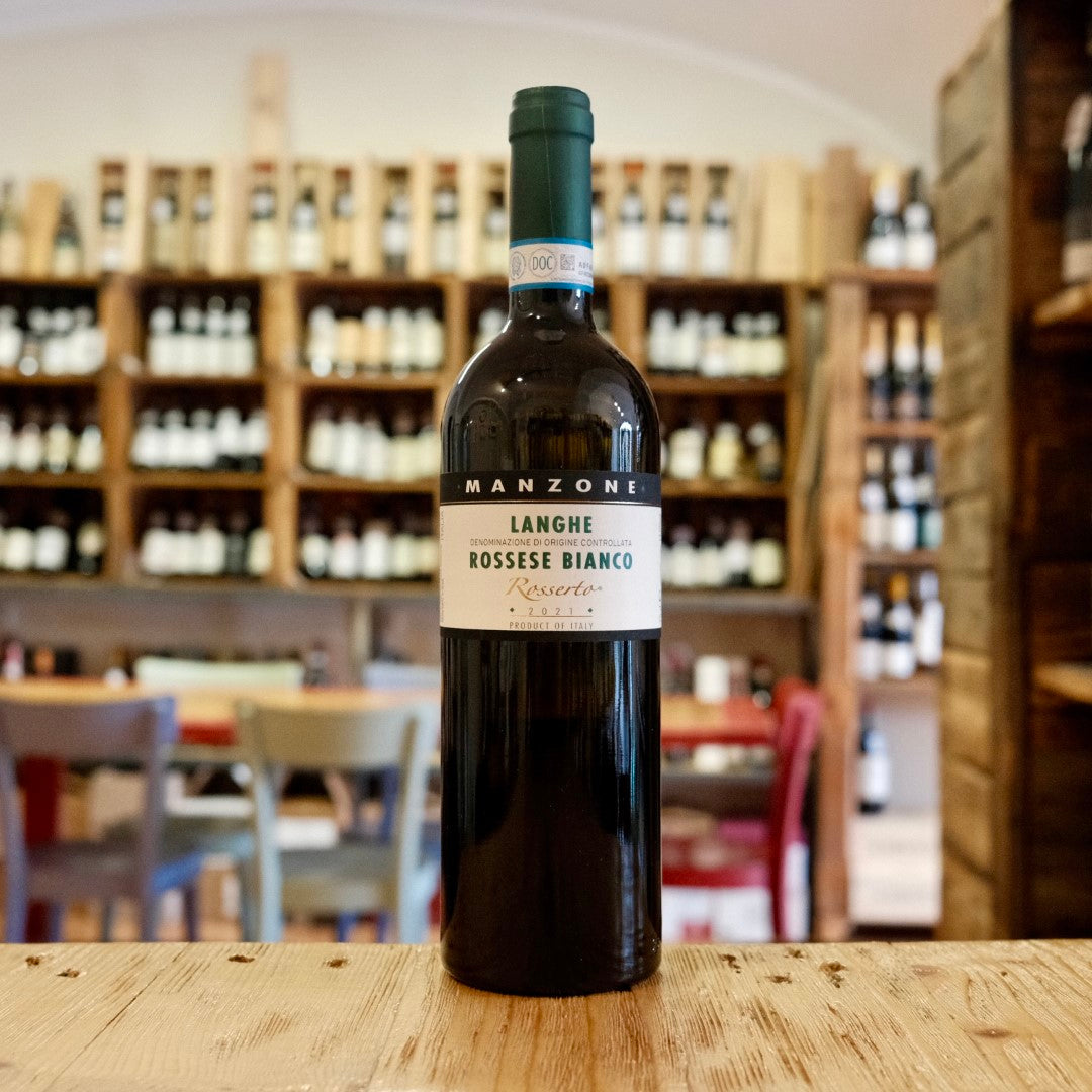 Langhe Rossese Bianco "Rosserto" 2021 Giovanni Manzone – Enoteca Il Vinoso
