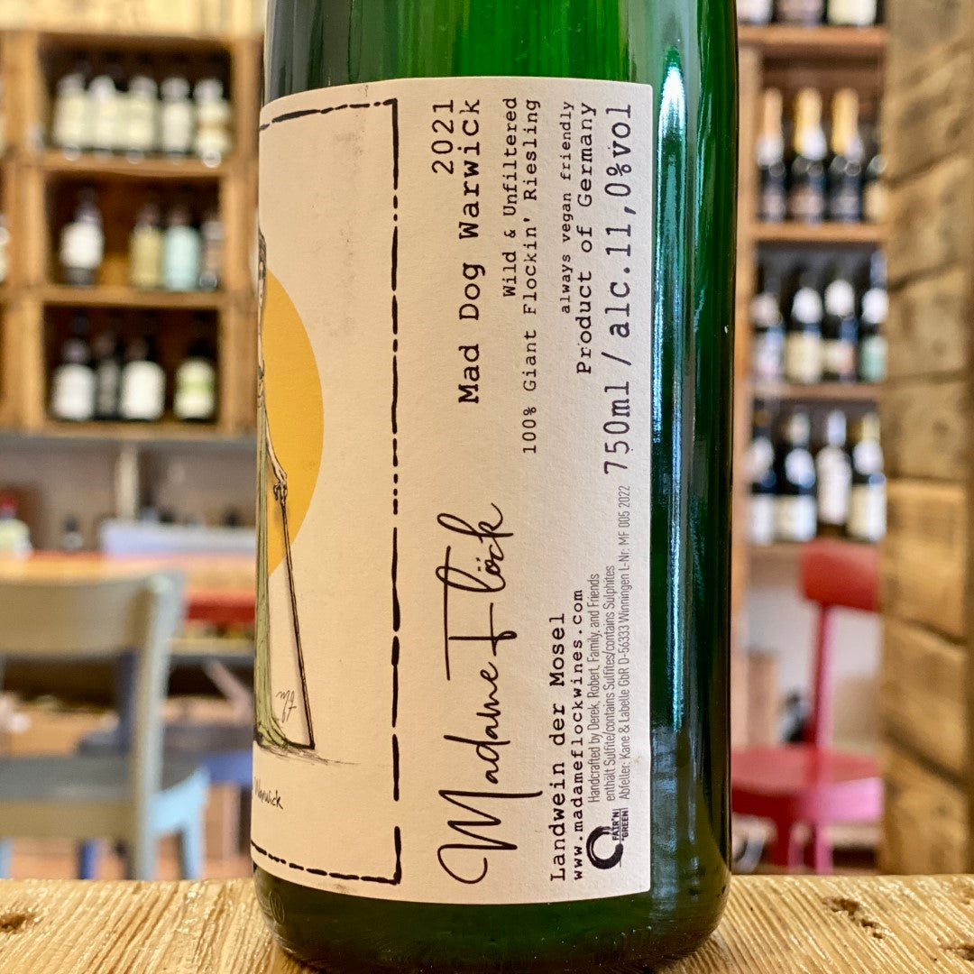 Riesling "Mad Dog Warwick" 2021 Madame Flock – Enoteca Il Vinoso