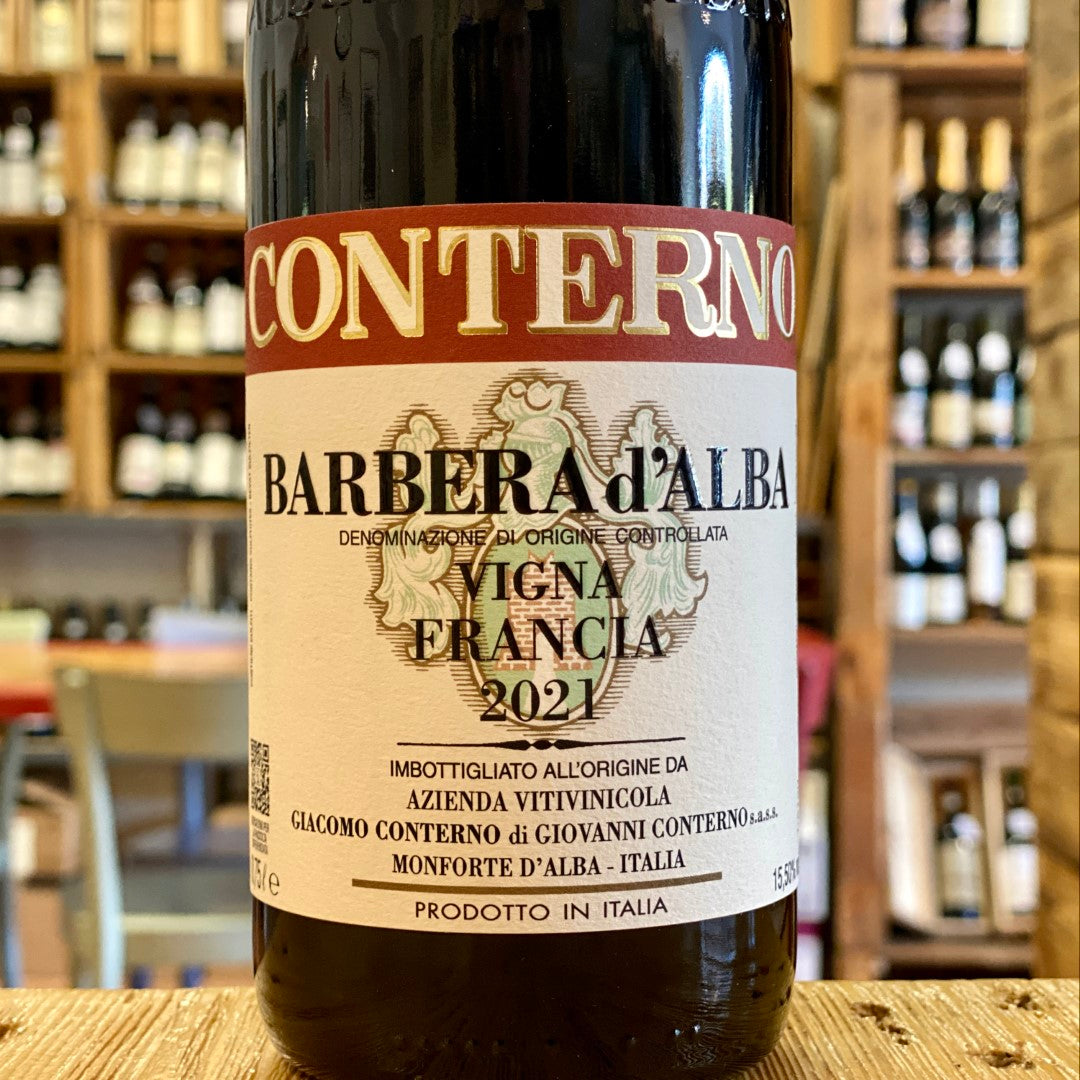Barbera d'Alba "Vigna Francia" 2021 Giacomo Conterno – Enoteca Il Vinoso