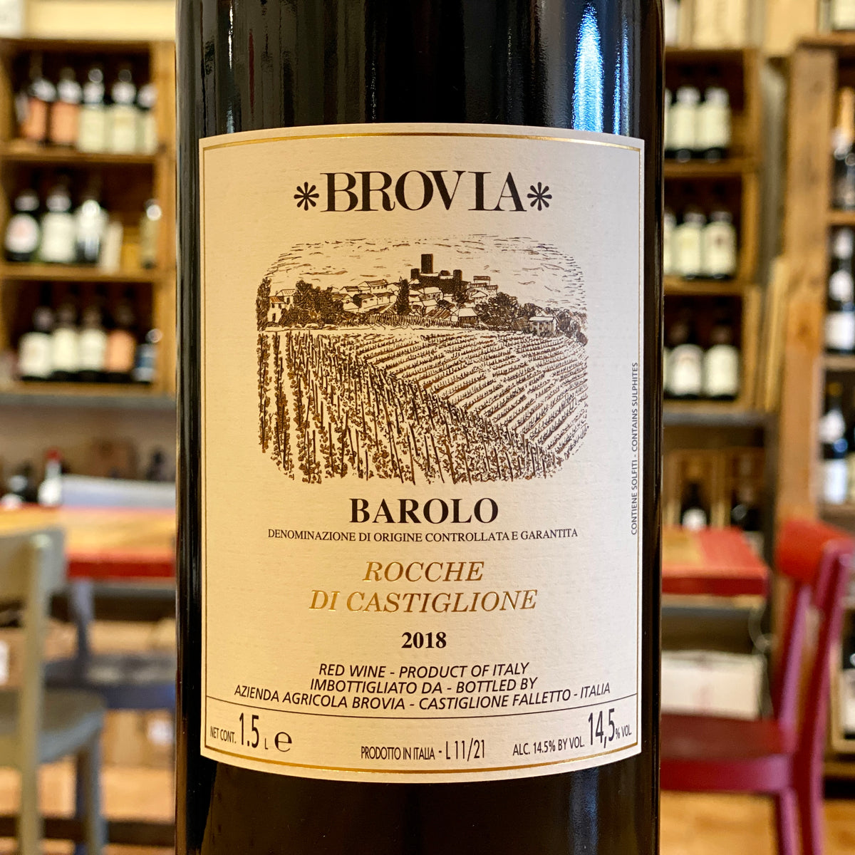 Barolo "Rocche di Castiglione" 2018 Magnum Brovia – Enoteca Il Vinoso