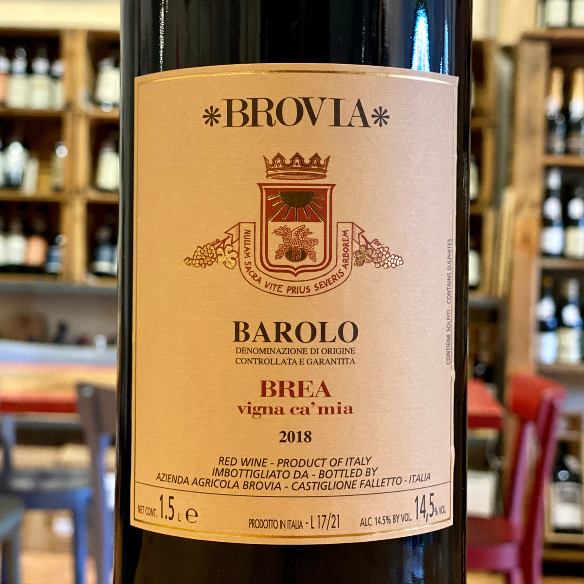 Barolo "Brea Vigna Ca' Mia" 2018 Magnum Brovia – Enoteca Il Vinoso